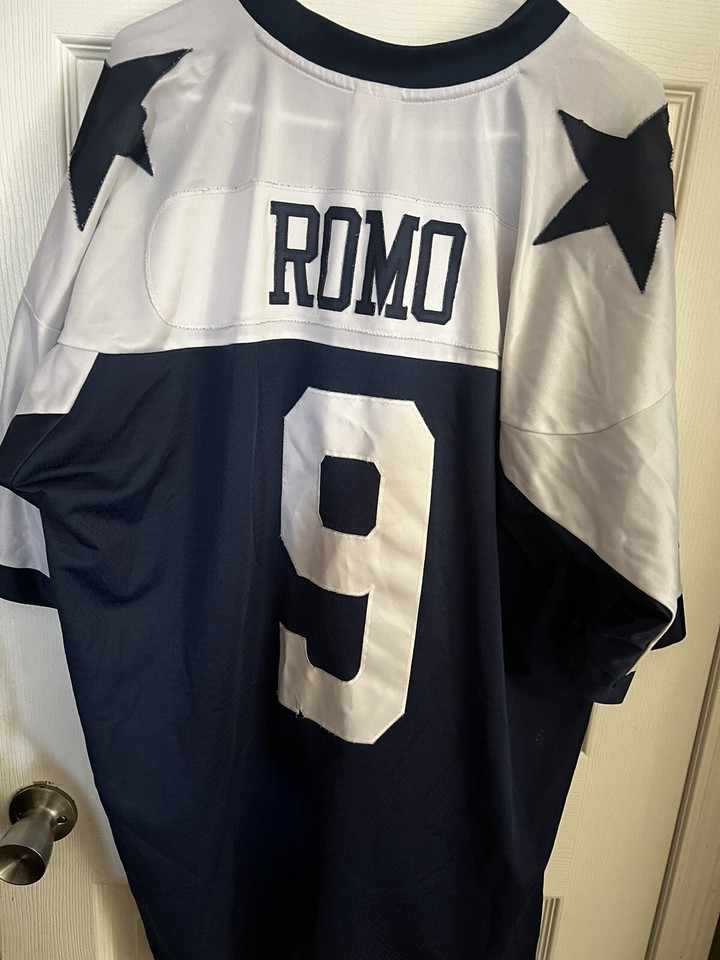 Reebok Gridiron Classic Throwback Dallas Cowboys Tony Romo Jersey Sz ...