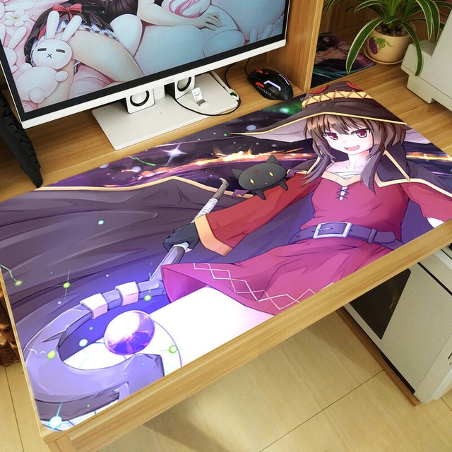 KonoSuba Megumin Anime Mouse Pad Mat Mousepad Game Playmat Keyboard ...
