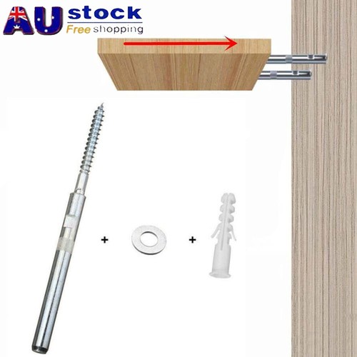Concealed Floating Hidden Shelf Support Pins Bracket Masonry Walls ...
