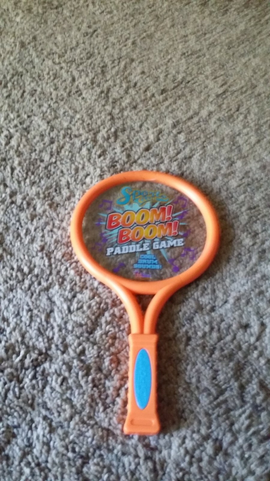 Boom Boom Paddle Game Paddle orange $3 toy | eBay