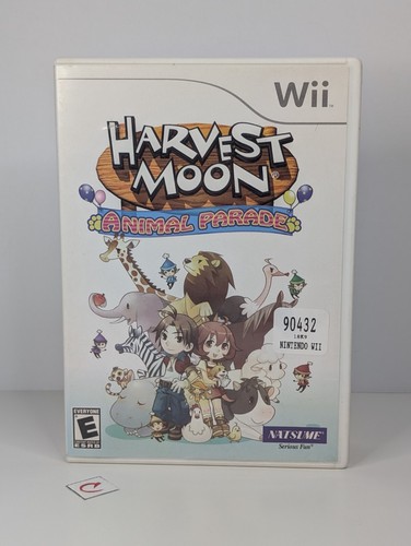 Harvest Moon Animal Parade (Nintendo Wii, 2007) Game Disc and Case ...