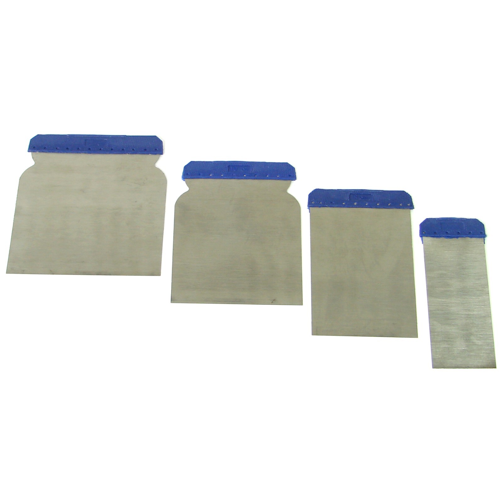 4 x Filling Knives Metal Putty Spatulas Scraper Crack Filler Applicator ...