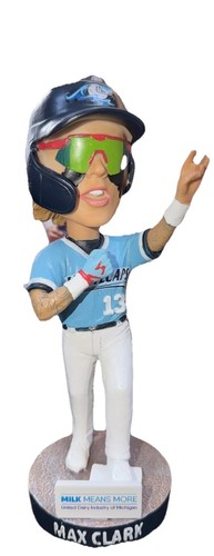 Max Clark West Michigan Whitecaps Bobblehead SGA Detroit Tigers 5/24/25 ...