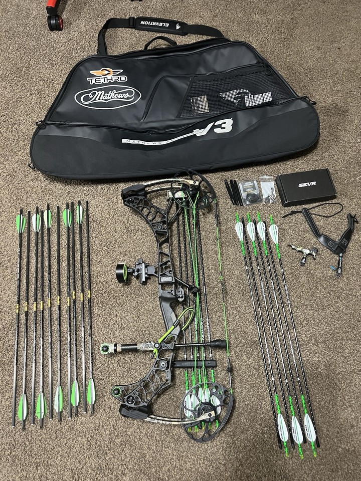 Mathews V3 27 Compound Bow And Equipment | eBay