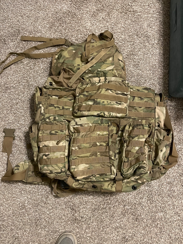 TAG Jumpable Recon Ruck Tactical Assault Gear ALICE AGAF Frame Multicam ...