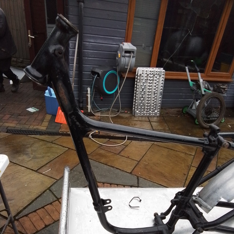 TRIUMPH TIGER CUB FRAME WIDE SWINGING ARM MODEL REG ON FRAME | eBay UK