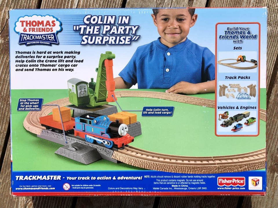 Fisher Price Thomas & Friends TrackMaster Colin in "The Party Surprise ...