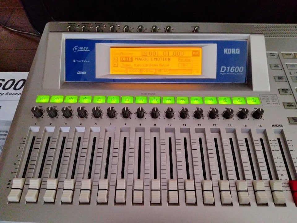 KORG Multi-Track Recorder KORG D1600 Used Tested Japan | eBay