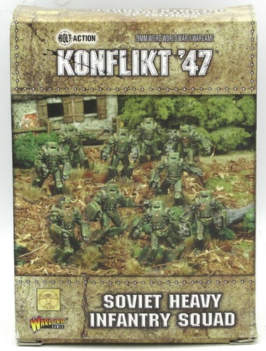 Konflikt '47 452210801 Soviet Heavy Infantry Squad (Weird War) Warlord ...