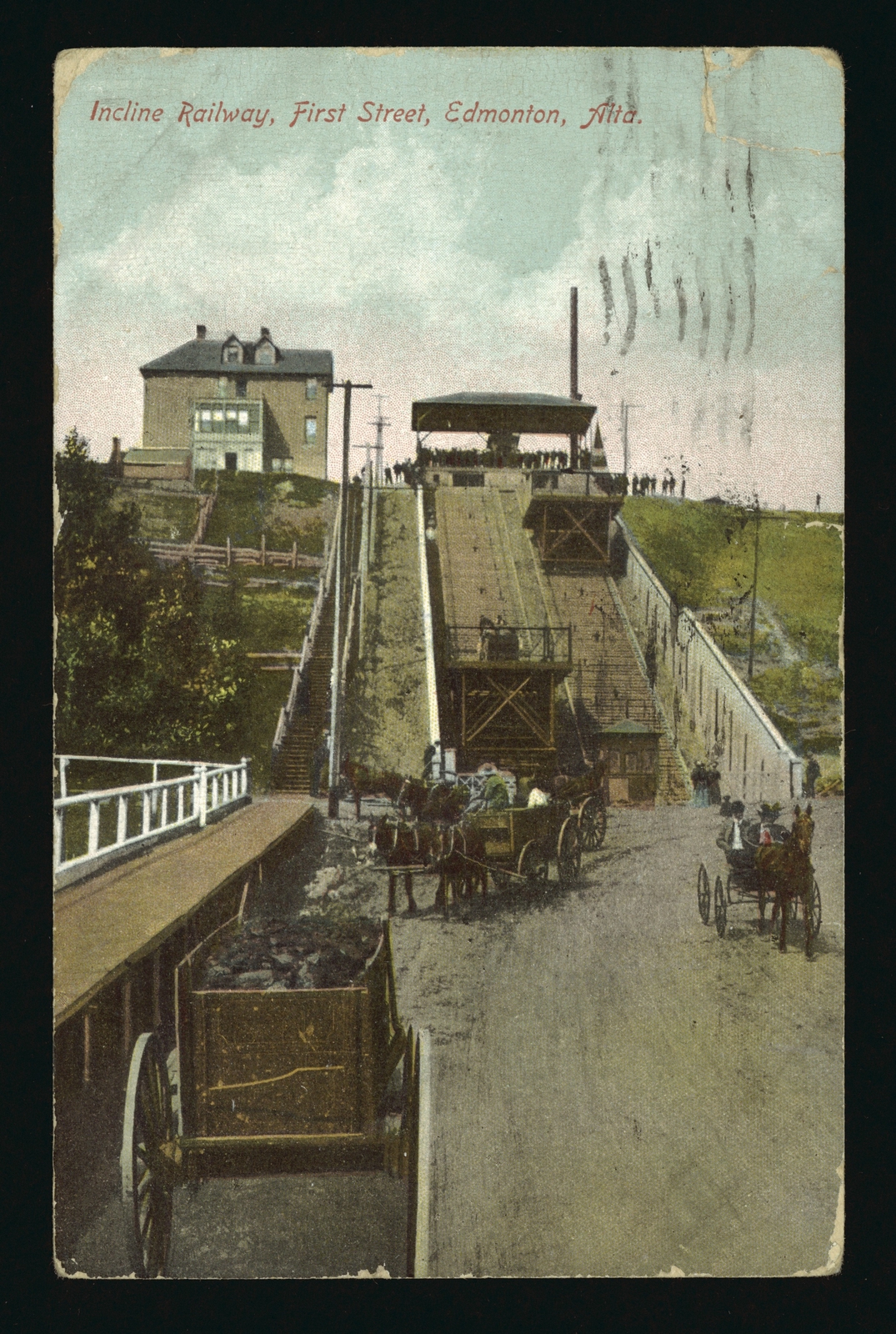 Incline Railway First Street Edmonton Alberta - View of Edmonton's- Old ...