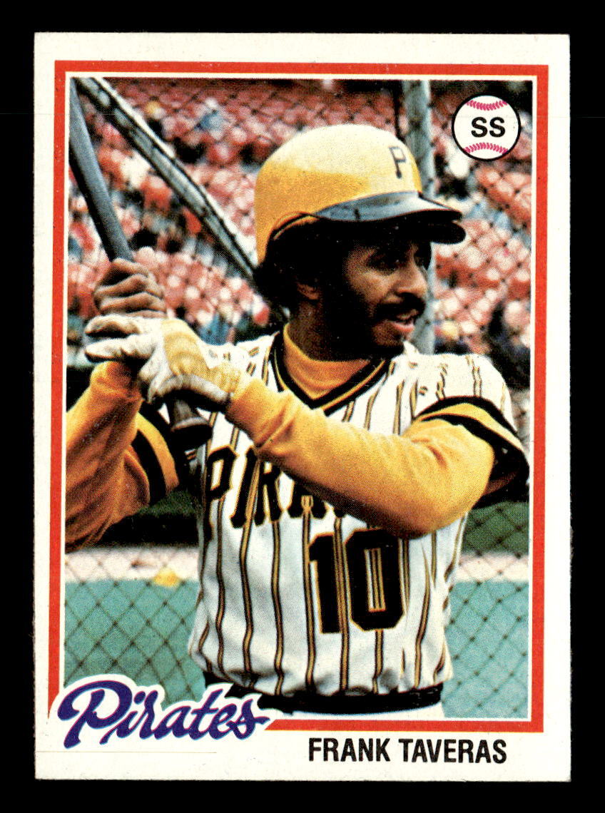 1978 Topps #685 Frank Taveras Pittsburgh Pirates Vintage Baseball EX | eBay