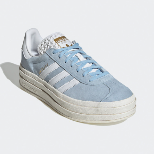 Adidas Women's Gazelle Bold Suede Shoes 'Sky Blue' - ID6991 ...