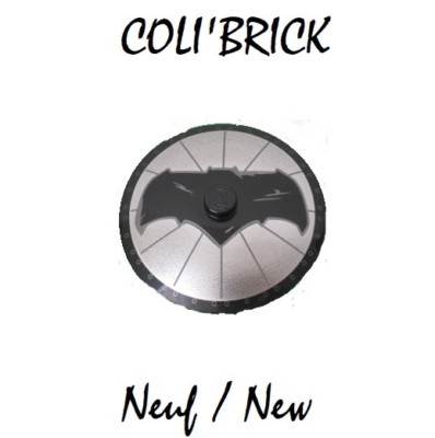 Lego 3960pb035 - 1x Bat signal / Dish 4x4 with Batman logo pattern ...