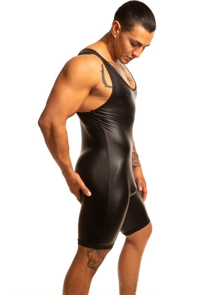 N2N Bodywear Men's Nylon Stretch 'Eagle' Singlet, Size L Black NWT | eBay