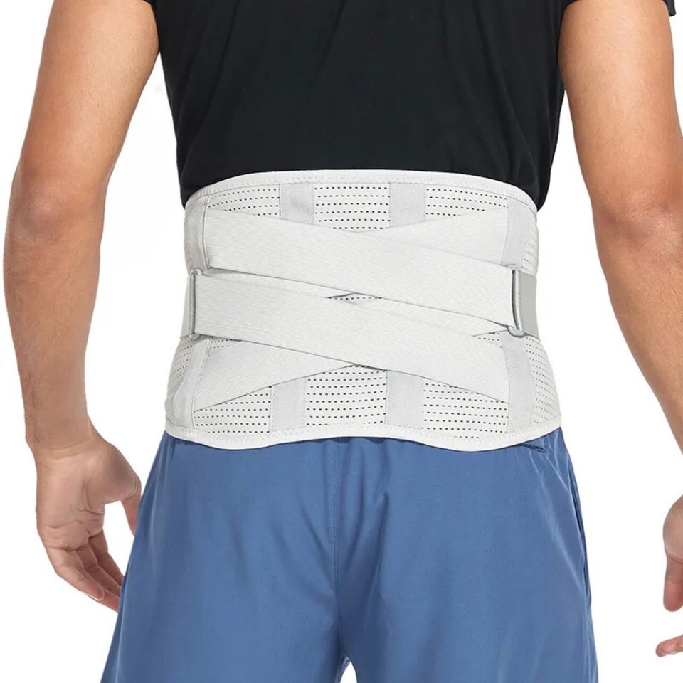 SIZE M-ONLY-Lower Back Brace Support Belt for Men/Women Sciatica Back ...