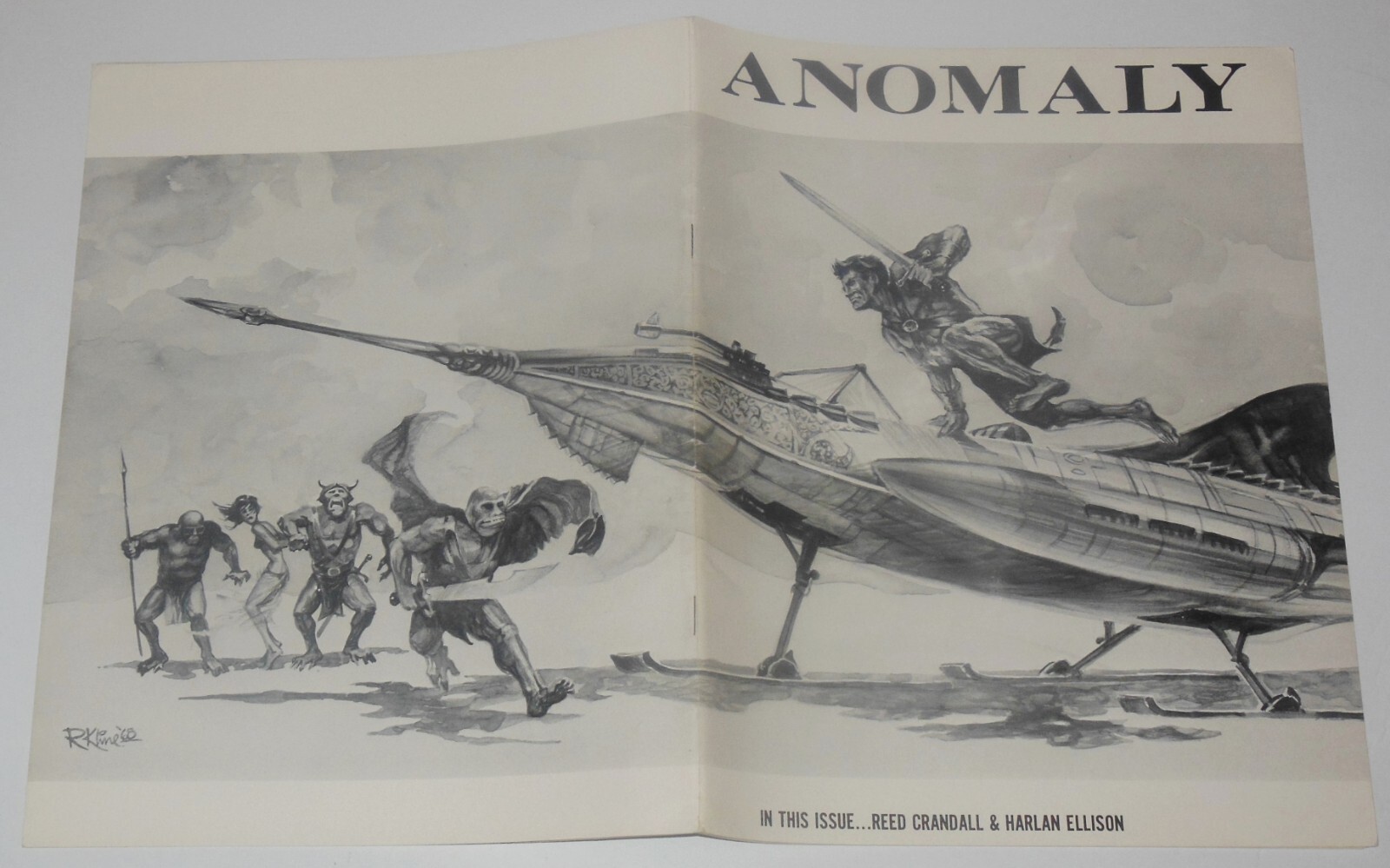 Anomaly #1 1969 Fanzine Underground Graphic Comic Art Robert Kline ...