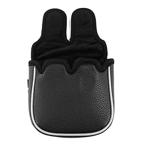 Center Shaft Putter Cover Square Mallet Headcover Golf Club Protector ...