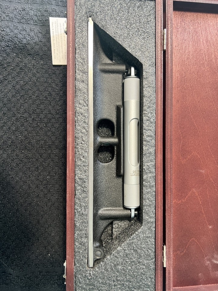 Starrett 98Z-12 Machinists Level 12 inch Ground and Graduated Vial in ...