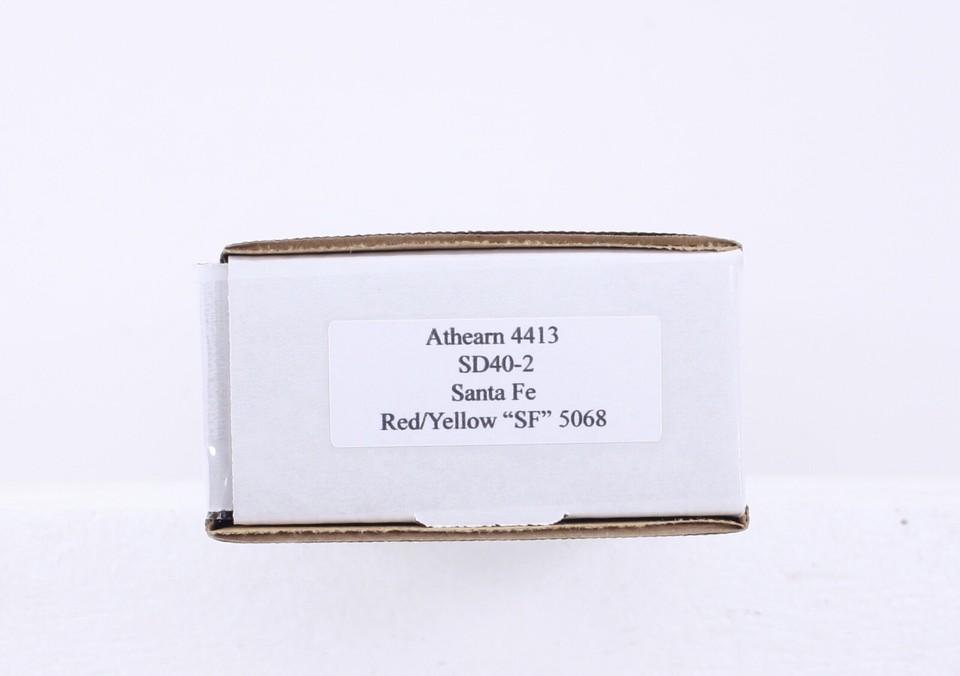 HO Scale Athearn Santa Fe SD40-2 Diesel Locomotive SPSF Repaint #5068 ...