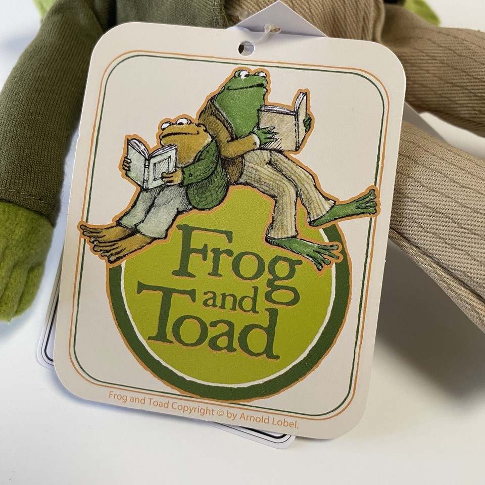 Frog and Toad Plush Set of 2 Stuffed Animal Small Sekiguchi Japan ...