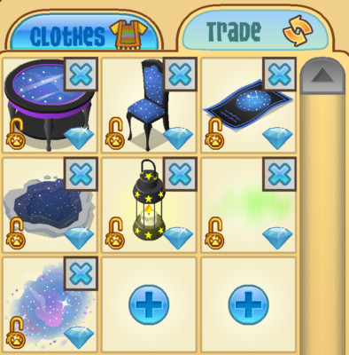 Animal Jam Classic AJC Starry Nights Bundle DEN ITEMS (Read Description ...