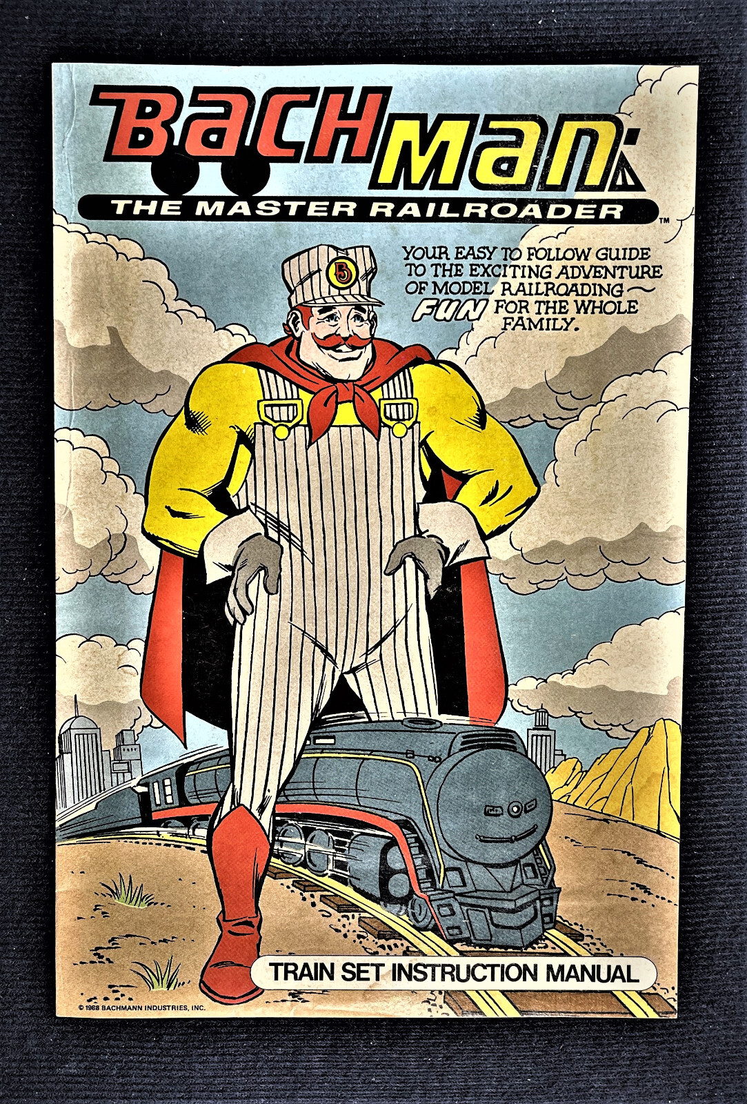 Bachmann Bach Man "Master Railroader" Comic-Style Train Set Instruction ...