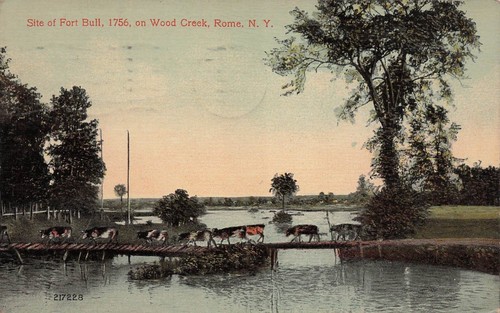Rome New York Wood Creek Fort Bull Oneida Carry Trade Route Vtg ...