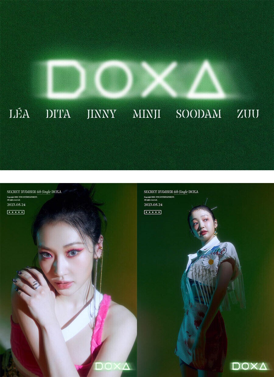 SECRET NUMBER [DOXA/독사] 6th Single Album CD+Photo Book+Card K-POP SEALED | eBay