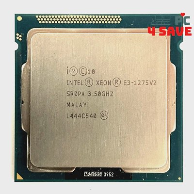 Intel Xeon E3-1275 V2 3.5GHz 4-Core 8MB LGA1155 Server Processor CPU ...