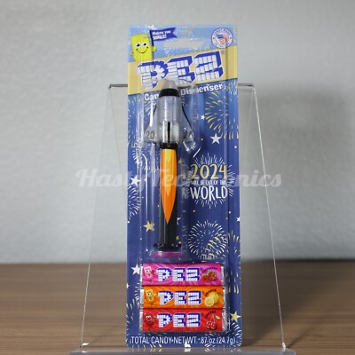 2024 New Years Crystal Space Shuttle PEZ Exclusive Dispenser Ready to ...