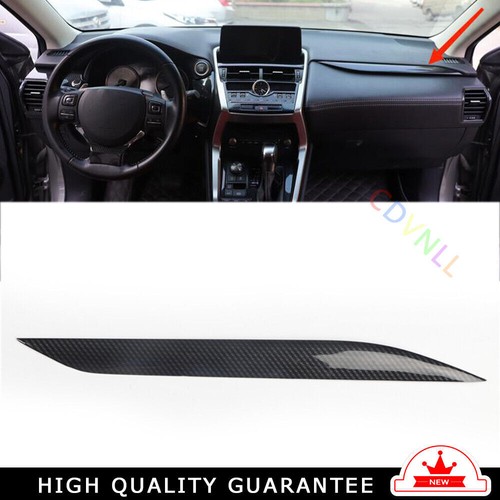 Dashboard Co-Pilot Strip Cover Trim Fit For Lexus NX 2015-20 Black ...