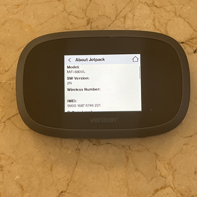Good Condition - Inseego Jetpack MiFi 8800L Verizon - With Charger ...