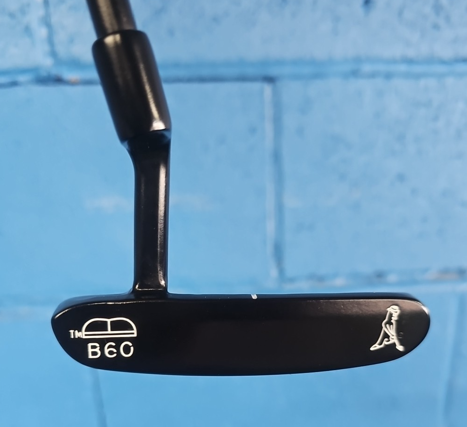 CUSTOM BLACK PING B60 PUTTER 35" CUSTOM BLACK SHAFT NEW PING GRIP ...