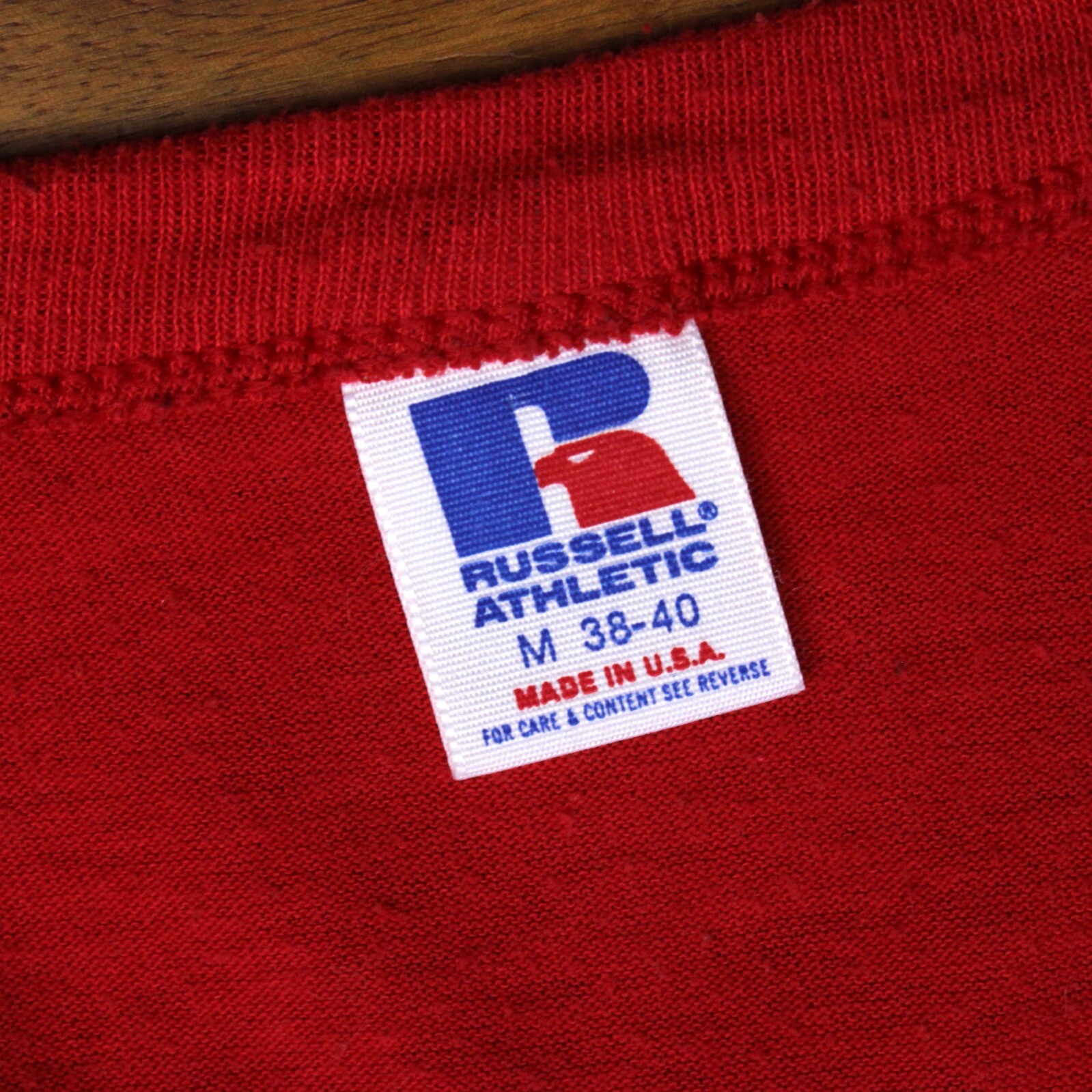 WESTERN vintage t shirt M Russell Athletic tag 50/50 retro indian ...