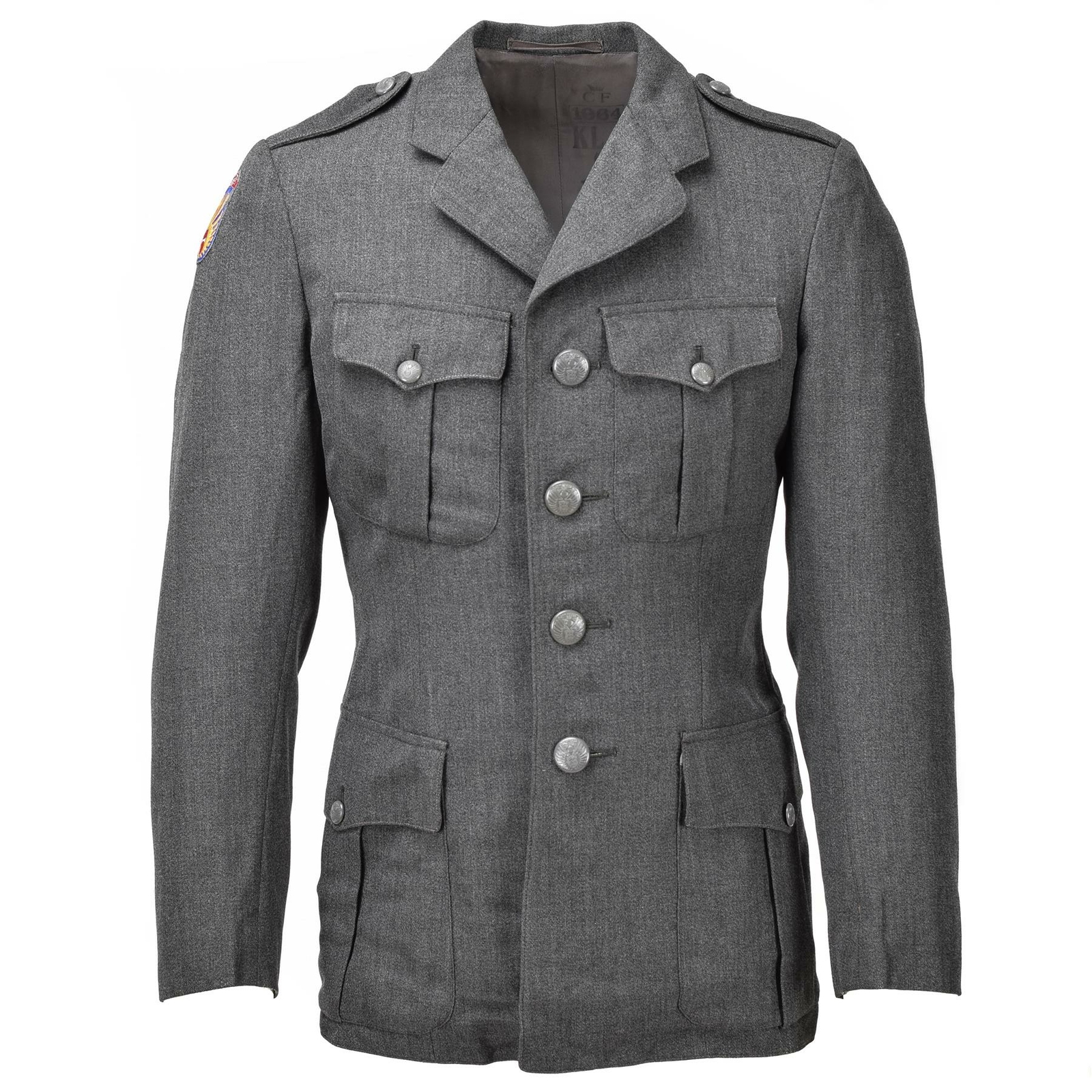 Genuine Danish Uniform Jacket Army grey military surplus uniform dress ...
