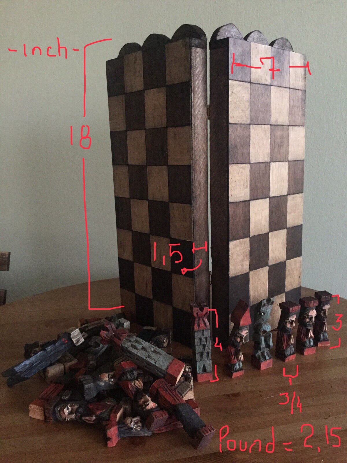 CHESS SETS - Hand Carved - Wooden - Chess Board | eBay