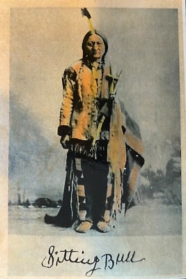 Sitting Bull - Wild West Circus - CDV | eBay