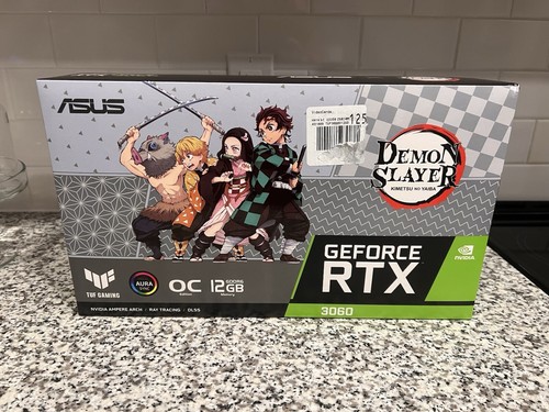 Demon Slayer ASUS GEForce RTX 3060 12GB Graphics Card | eBay