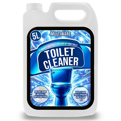 BLUE TOILET CLEANER CHEMICAL MOTORHOME CARAVAN WC FLUID DISINFECTANT ...