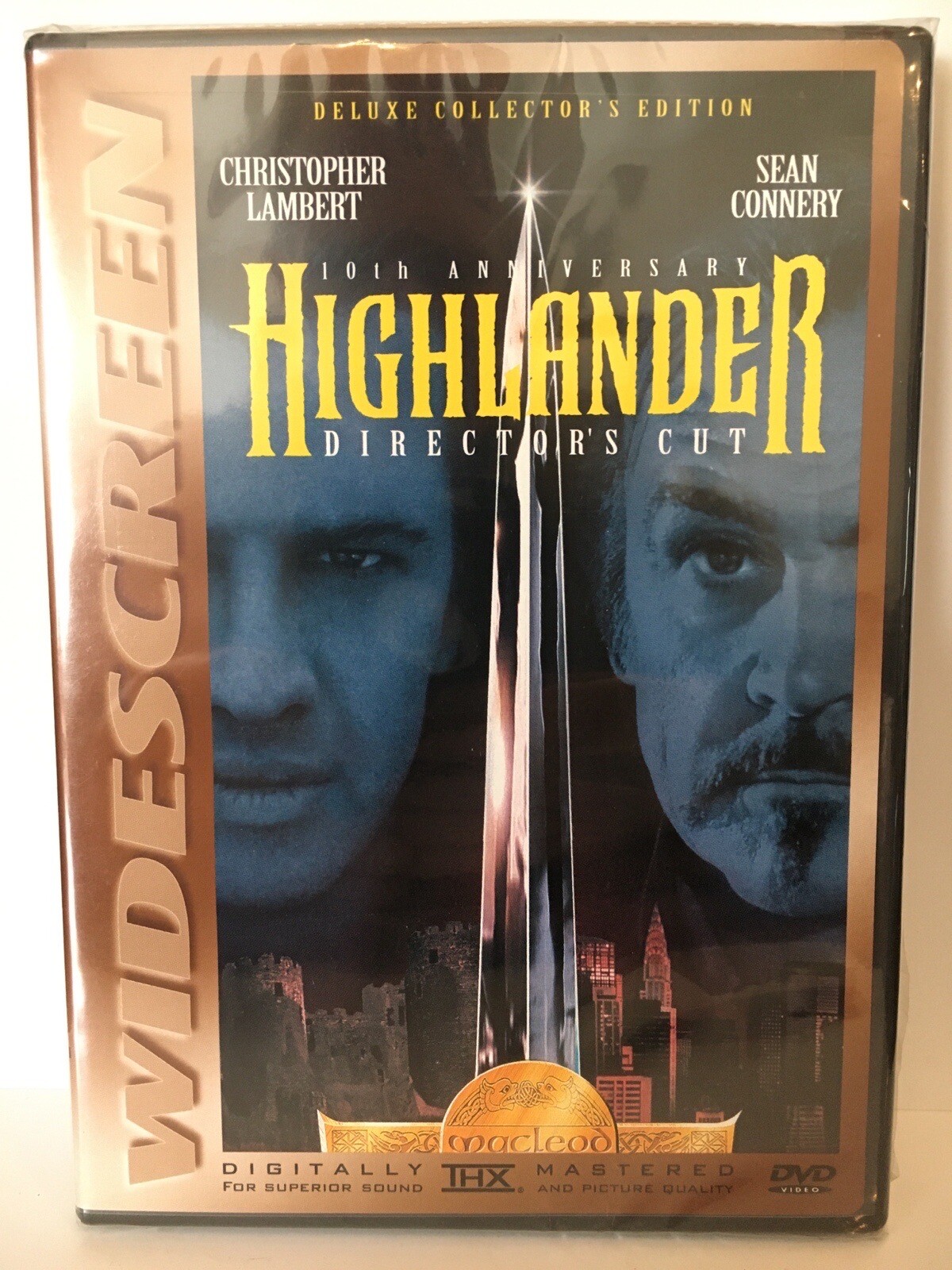 Highlander (DVD 1997)10th Anniversary Director’s Cut-Deluxe Collector’s ...