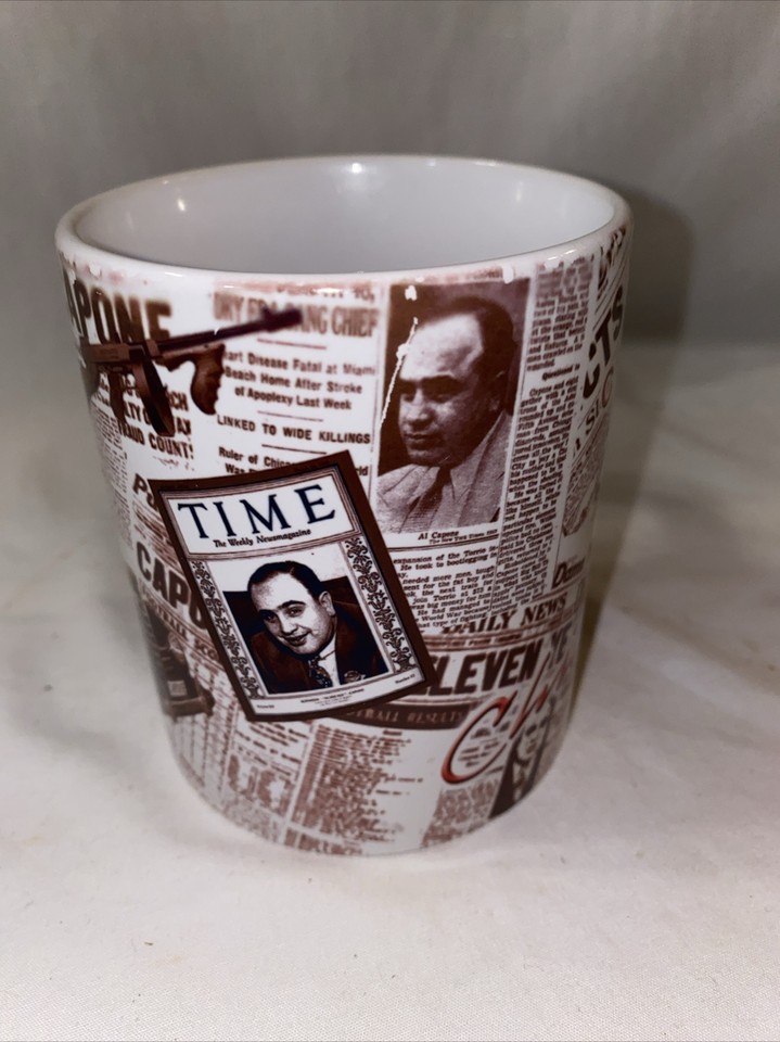 Chicago Al Capone 16oz Souvenir Coffee Mug Cup By PCF | eBay