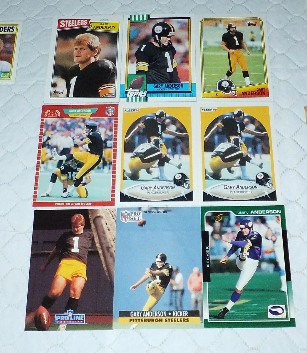 Gary Anderson Placekicker Cards