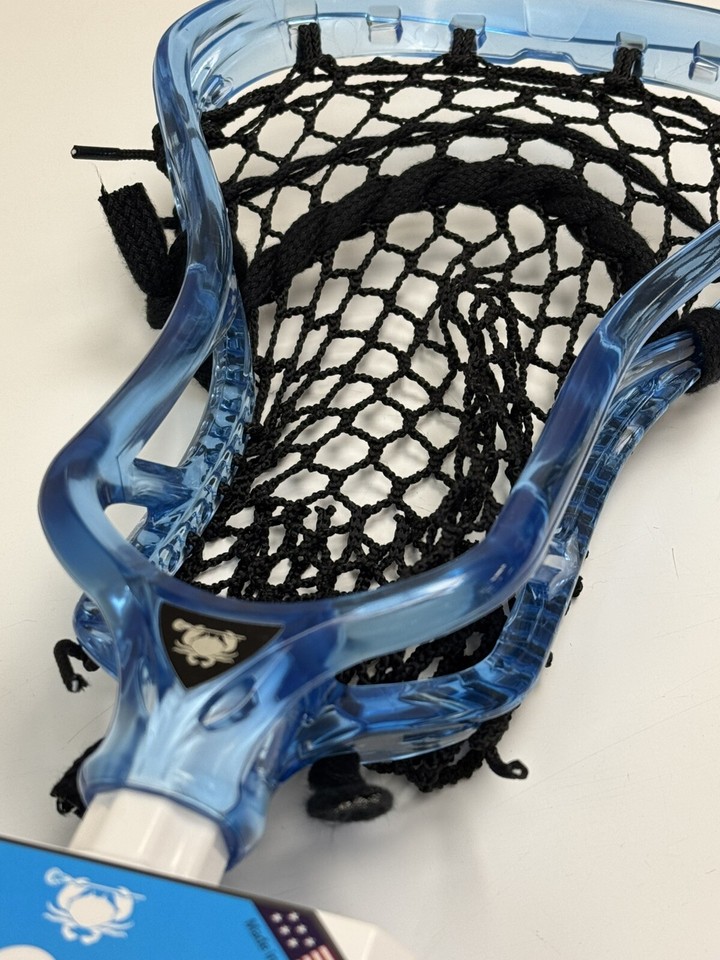 ECD Ion Lacrosse Strung Head - Frost STRUNG Black **BRAND NEW** | eBay