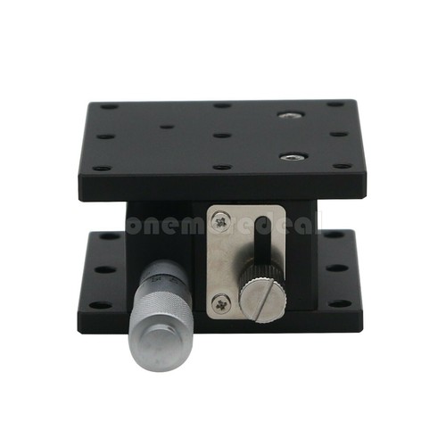 60*60mm Z Axis Manual Displacement Platform Linear Stage Adjustable ...