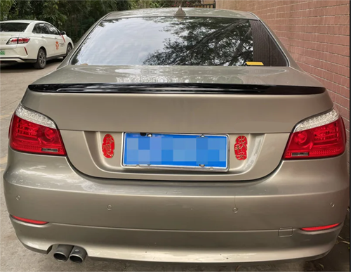 Glossy Black M5 Style Rear Spoiler Wing for BMW E60 5 Series Sedan 2003 ...