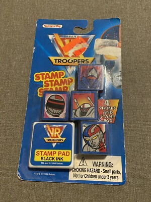 Sagan’s VR Troopers 5 Piece Stamp Stamp Stamp Set 1995 Noteworthy ...