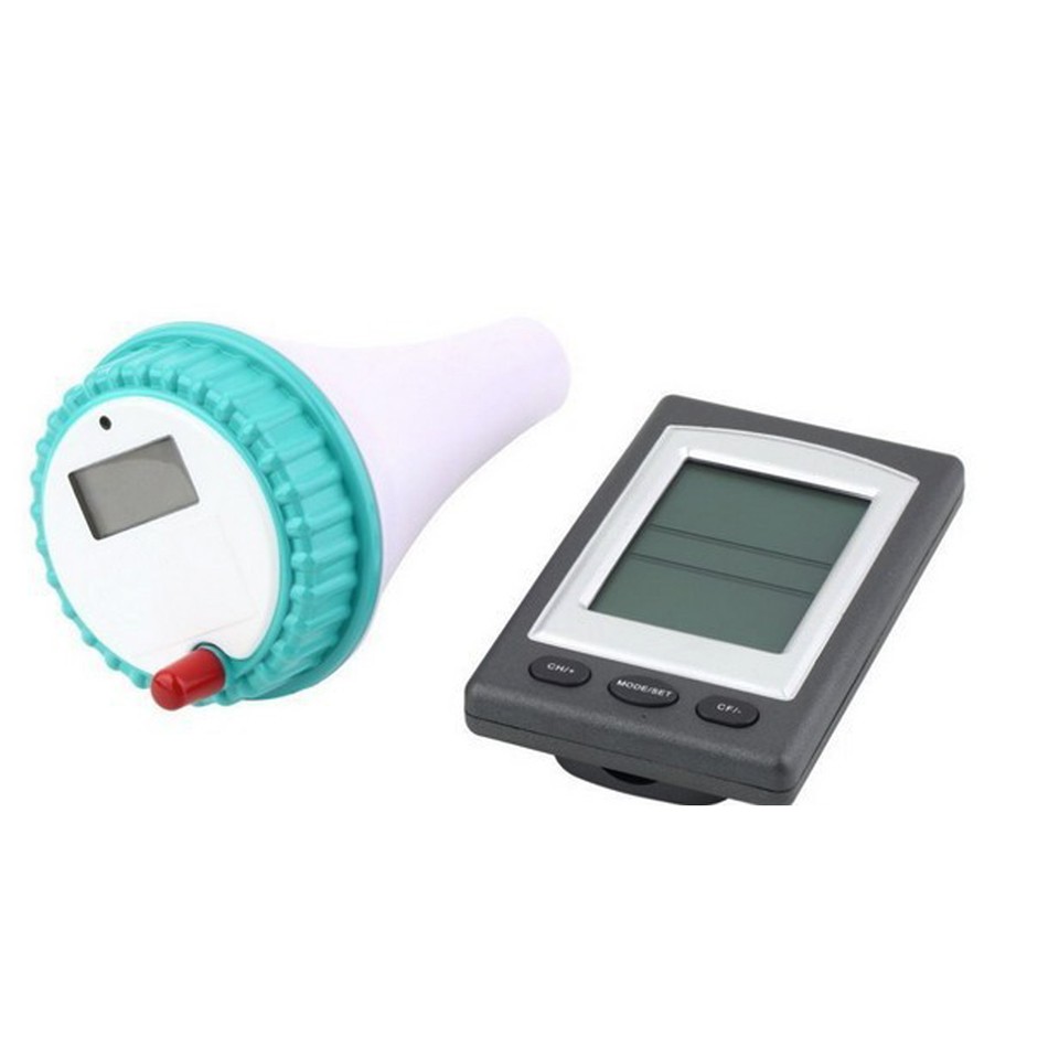 Wireless Digital Floating Swimming Pool Thermometer Water Temperature ...