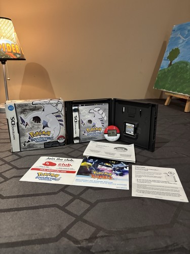 Nintendo DS Pokemon soul silver with Pokewalker CIB | eBay