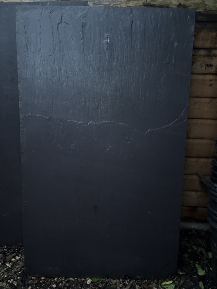 X3 Black Slate Paving Patio Slabs | eBay UK