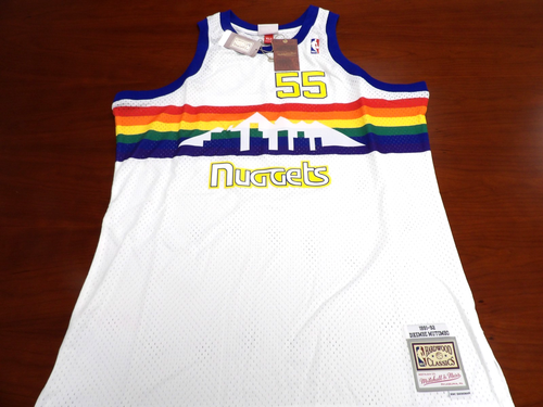 MITCHELL & NESS NBA HWC DENVER NUGGETS DIKEMBE MUTOMBO SWINGMAN JERSEY ...